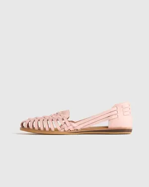 Quince Huarache Flat - Shell Pink