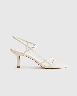 Quince Italian Leather Strappy Heel