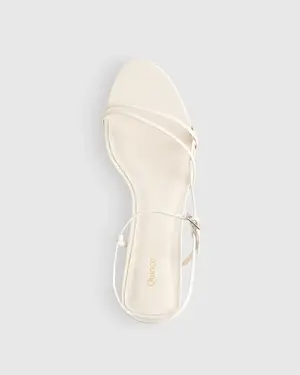 Quince Italian Leather Strappy Heel