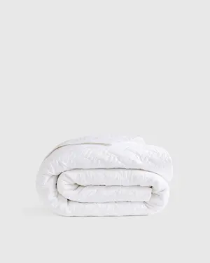Quince Basketweave Quilt - White