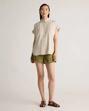 Quince Vintage Wash Camp Shirt