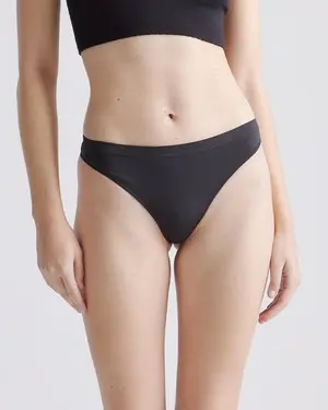Quince Smoothing Comfort Thong - Black