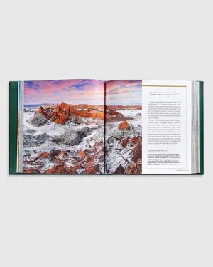 Quince Graphic Image 100 Hikes Of A Lifetime Leather Bound Book