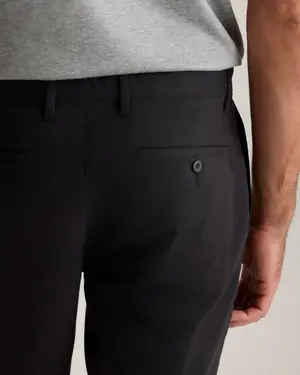 Quince Organic Cotton Coolmax® 9" Chino Shorts - True Black