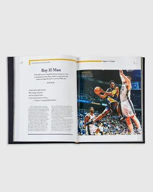 Quince Graphic Image Kobe Bryant: A Tribute To A Basketball Legend Leather Bound Book