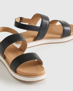 Quince Italian Leather Platform Sandals