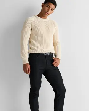 Quince Warren Coolmax® Slim Straight Jeans - Black