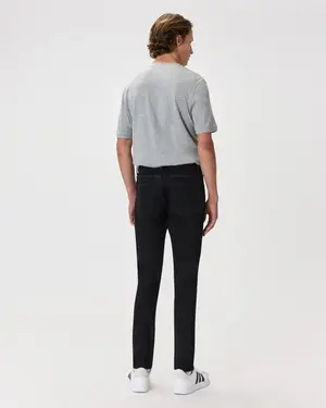 Quince Warren Stretch Slim Jeans - Black