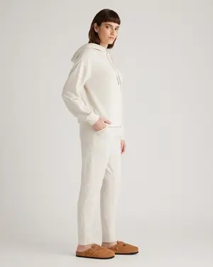 Quince Fleece Sweatpants - Off-white