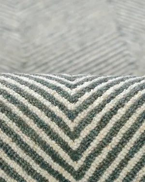 Quince Hudson Wool Rug - Blue
