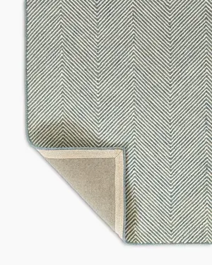 Quince Hudson Wool Rug - Blue