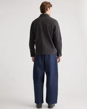 Quince Organic Comfort Stretch Chore Jacket - Black