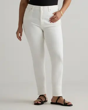 Quince Bella Stretch Skinny Jeans - Cloud White