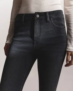 Quince Bella Stretch Skinny Jeans - Faded Black