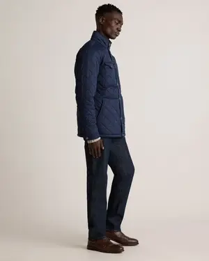 Quince Featherless Quilted Utility Jacket - Admiral