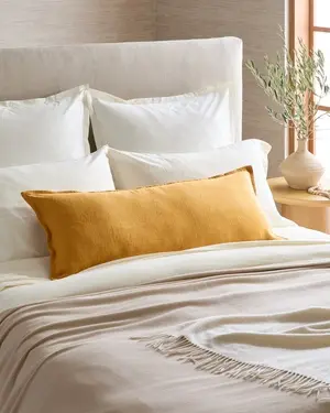 Quince European Linen Flange Edge Pillow Cover
