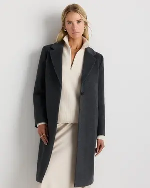 Charcoal Wool Coats