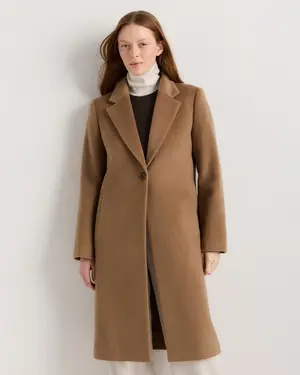 Quince Single Breasted Coats For Women