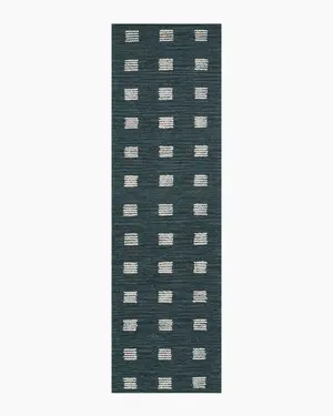 Quince Sullivan Hand-tufted Wool Rug - Blue