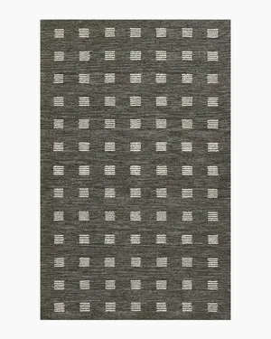 Quince Sullivan Hand-tufted Wool Rug - Charcoal
