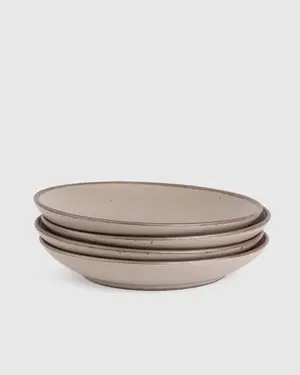 Quince East Fork Coupe Plates - Morel