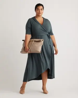 Women's Jersey Wrap Dresses