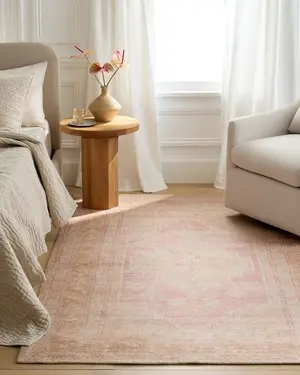 Quince Arya Performance Rug - Pink