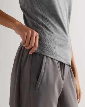 Quince Seamless Racerback Tank Top - Heather Grey