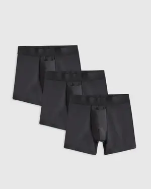 Quince Micromodal 4" Trunk - Black