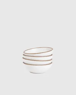 Quince East Fork Breakfast Bowl, Set Of 4 - Eggshell