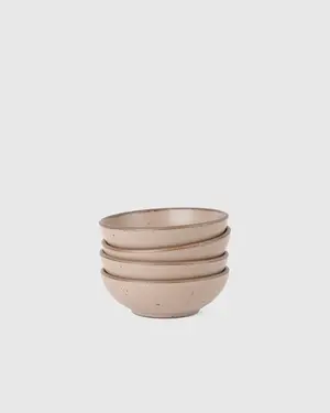 Quince East Fork Breakfast Bowl, Set Of 4 - Morel