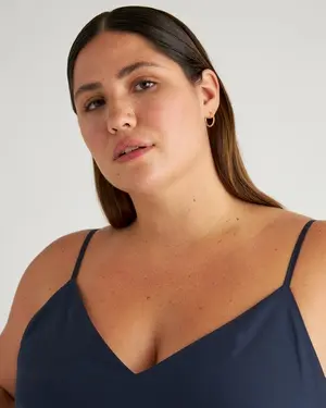 Quince Organic Cotton Sleeveless Maxi Dress