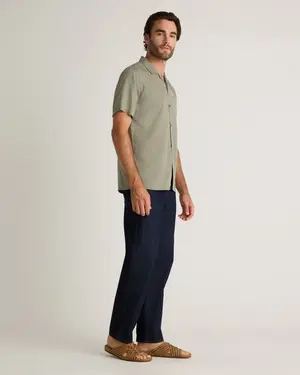 Quince Vintage Wash Tencel Camp Shirt