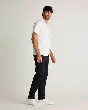 Quince Vintage Wash Tencel Camp Shirt