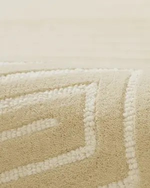 Quince Langdon Hand-tufted Wool Rug - Beige