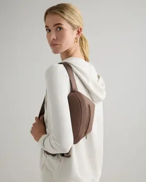 Quince Neoprene Belt Bag - Espresso