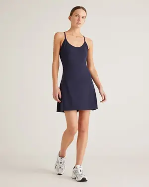Quince Ultra-form Active Dress - Deep Navy