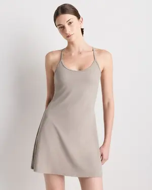 Quince Ultra-form Active Dress - Morel Grey