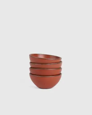 Quince East Fork Ice Cream Bowl, Set Of 4 - Amaro