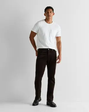 Quince Organic Stretch Corduroy 5-pocket Pants - Espresso
