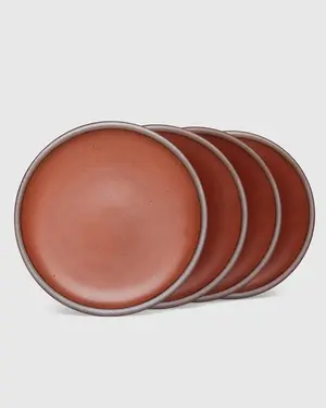 Quince East Fork Dinner Plate, Set Of 4 - Amaro