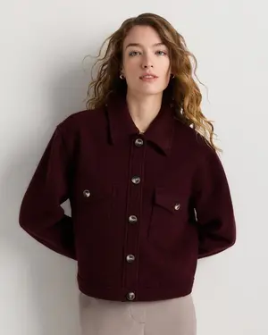 Quince Cropped Outerwear For Women