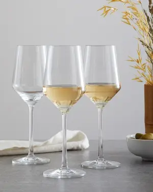 Quince Zwiesel Glas Pure White Wine Glass, Set Of 6 - One-color