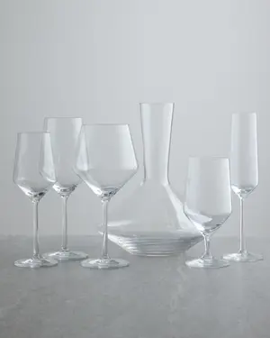 Quince Zwiesel Glas Pure White Wine Glass, Set Of 6