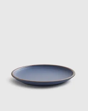 Quince East Fork Round Serving Platter - Blue Ridge