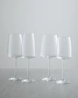 Quince Zwiesel Glas Sensa White Wine Glass, Set Of 6