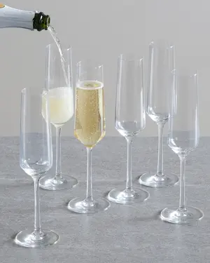 Quince Zwiesel Glas Pure Champagne Flute, Glass