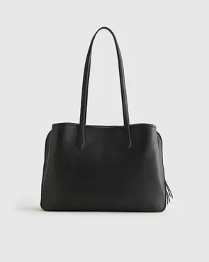 Quince Vivienne Work Tote - Black