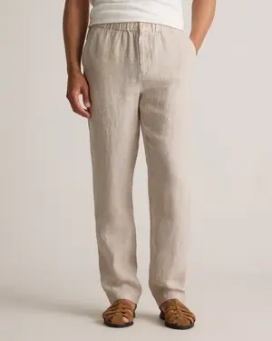 Quince 100% European Linen Pants - Flax
