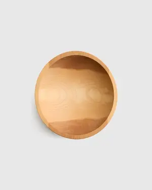 Quince Handcrafted Wooden Serving Bowl, 12